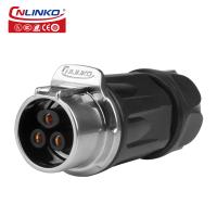 China Cnlinko Connector Manufacturer LP20 M20 3 Pin IP68 Screw Type Pin Wiring Screw Wire Connector Electrical for sale