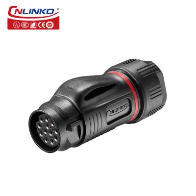China CNLINKO M20 PBT Housing Male Plug Female Socket Quick Adapter 14 Pin Power Cable Cable Connector Waterproof for sale