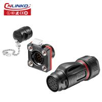 China CNLINKO M20 PBT Housing Male Plug Female Socket Quick Adapter 14 Pin Power Cable Cable Connector Waterproof for sale
