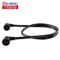 China Cnlinko YM 20 3 Pin Overmolded Plastic and Wire Circular IP68 Waterproof Connector for sale