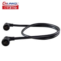 China Cnlinko YM 20 3 Pin Overmolded Plastic and Wire Circular IP68 Waterproof Connector for sale