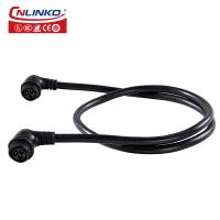 China Cnlinko YM 20 3 Pin Overmolded Plastic and Wire Circular IP68 Waterproof Connector for sale
