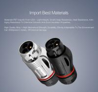 China CNLINKO M20 PBT Housing Male Plug Female Socket Quick Adapter 14 Pin Waterproof Power Cable Connector for sale