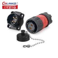 China Cnlinko Ym20 Series 2 3 4 5 6 7 9 12 14 Ip68 Pin Waterproof Wire Connector Male Female Circular Aviation Connector Connector for sale