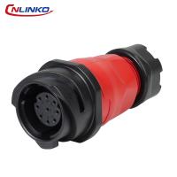 China Cnlinko YM24 IP68 Plastic Power Connector Pin Circular Waterproof Connector for sale