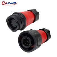 China Cnlinko YM24 IP68 Plastic Power Connector Pin Circular Waterproof Connector for sale