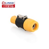 China Cnlinko PowerCon 20A AC Cable 3 Pin Power Connector Waterproof for Led Display for sale
