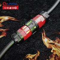 China Cnlinko Connector YM-20 Electrical Ip68 3 Pin Power Male Female Panel Mount Led Waterproof Plug Connector for sale