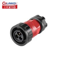 China CNLINKO M20 3 Pin IP68 Waterproof Solder Copper Pin Connector Plug for sale