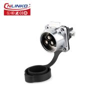 China CNLINKO M28 3 Pin Male and Female 35A Plug Socket IP68 Waterproof Power Connector for sale