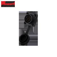 China Cnlinko Industrial Plug Ip68 Power Connector Plastic and Metal LP16 9 Pin Male Female Led Waterproof Wire Circular Connector for sale