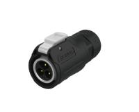 China Cnlinko Industrial Plug Ip68 Power Circular Connector Plastic and Metal LP16 2 3 4 5 7 8 9 Pin Male Female Waterproof Connector for sale