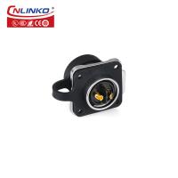 China Cnlinko LP20 Plastic  2 Pin IP68 Waterproof Male Female Electronic Aviation Power Connector for sale