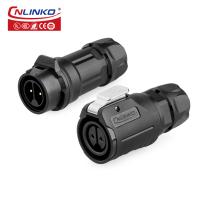 China Cnlinko LP16 Connectors Plastic Connector 2 3 4 5 7 8 9 Pin Waterproof Plug Wire Connector for sale