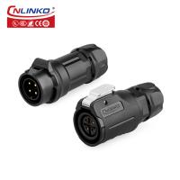 China Cnlinko LP16 Connectors Plastic Connector 2 3 4 5 7 8 9 Pin Waterproof Plug Wire Connector for sale