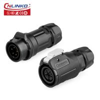 China Cnlinko LP16 Connectors Plastic Connector 2 3 4 5 7 8 9 Pin Waterproof Plug Wire Connector for sale