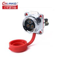 China M24 Electrical 3 Pin Industrial Waterproof Power Connector IP68 Waterproof Connector for sale