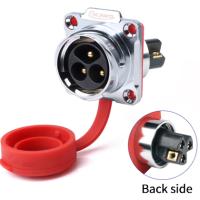 China M24 Electrical 3 Pin Industrial Waterproof Power Connector IP68 Waterproof Connector for sale