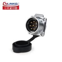 China Cnlinko LP28 2 3 8 Pin 8 Pin Connector High Current 50A Male and Female Waterproof Docking Aviation Plug Connector for sale