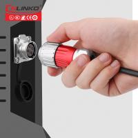 China CNLINKO M20 Harness Battery Terminal Adapters Connecting 4 Pin Power Connector Waterproof IP68 for sale