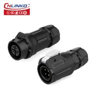 China Cnlinko LP16 Aviation Connectors Plastic Connector 2 3 4 5 7 8 9 Pin Waterproof Aviation Plug Connector Cable for sale