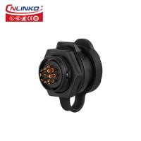 China Cnlinko LP16 Aviation Connectors Plastic Connector 2 3 4 5 7 8 9 Pin Waterproof Aviation Plug Connector Cable for sale