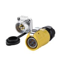 China Cnlinko LP20 Plastic  4 Pin IP68 Waterproof Male Female Electronic Aviation Power Connector for sale