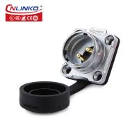 China CNLINKO Industrial Plug Socket 220V 16A Waterproof IP68 2 Pin Power Plug Connector for sale