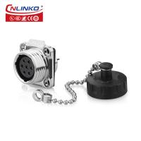 China CNLINKO 7 Pin IP68 Waterproof M20 Metal Wire Connector With 16-18AWG for sale
