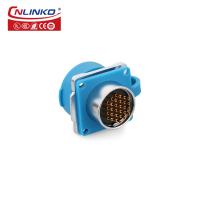 China Metal Shell M24 10 Pin Waterproof Circular Connector Automotive 10 Contact Power Socket for sale