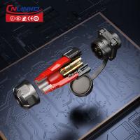 China Cnlinko Electrical Connectors 220v Waterproof Male Cable 5 Pin DC Connector Power Plug Socket Power Adapter Cable for sale