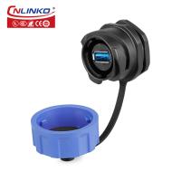 China Stable Quality Popular M24 Plastic USB Data Connector for Office and Industry for sale