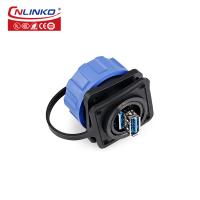 China Stable Quality Popular M24 Plastic USB Data Connector for Office and Industry for sale