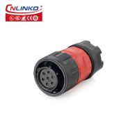 China M20 Waterproof Circular Connector 7 Pin Panel Mount Male Plug Female Socket Ac Power Connector for Led Screen for sale