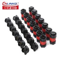 China M20 Waterproof Circular Connector 7 Pin Panel Mount Male Plug Female Socket Ac Power Connector for Led Screen for sale