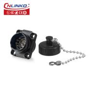 China CNLINKO Connector Supplier YM Series M20 Plug and Socket Plastic Shell 9 Pin Connector Waterproof Connectors Pins for sale
