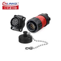 China 12 Pin Cnlinko Plug and Socket 12 Pin Wiring Harness Multi  Wire Connector Pins Cable Socket Connector for sale