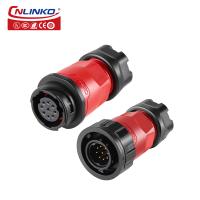 China 9 Pin M20 Waterproof Plug and Socket Connector Car Electric Vehicle Power Supply Installed Waterproof Connector for sale