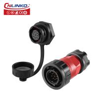 China 9 Pin M20 Waterproof Plug and Socket Connector Car Electric Vehicle Power Supply Installed Waterproof Connector for sale