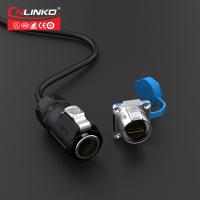 China CNLINKO LP24 Waterproof Connector HD Screen Connector IP68 Waterproof Aviation Plug for Audio Video Equipment Connections for sale