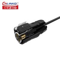 China CNLINKO LP24 Waterproof Connector HD Screen Connector IP68 Waterproof Aviation Plug for Audio Video Equipment Connections for sale