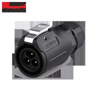 China Cnlinko Industrial Plug Ip68 Power Connector Plastic and Metal LP16 Circular Male Female Led Waterproof Wire Connector for sale