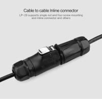 China CNLINKO 12 Pin Electrical Connector M20 Circular Connector 5A Panel Mount Screws Plug Connector for sale