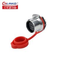 China CNLINKO M24 Plug and Socket 10 Pin Aviation Waterproof Power signal Cable Plug Connector for sale