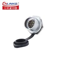 China CNLINKO Multi Pin Industrial Connector 12 Pin Outdoor IP68 Waterproof Connector 12 Pin Socket for sale