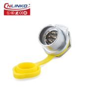 China CNLINKO M20 7 Pin Male Female Electrical Plug Waterproof Multi Core Cable Connector 7 Pin for sale