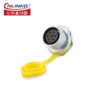 China CNLINKO M20 7 Pin Male Female Electrical Plug Waterproof Multi Core Cable Connector 7 Pin for sale