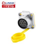 China CNLINKO M20 7 Pin Male Female Electrical Plug Waterproof Multi Core Cable Connector 7 Pin for sale