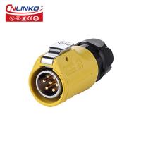 China CNLINKO M20 7 Pin Male Female Electrical Plug Waterproof Multi Core Cable Connector 7 Pin for sale