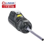 China Cnlinko LP24 RJ45 Waterproof Connector Internet LED Display 8P8C Connector Network CAT6 IP68 RJ45 Adapter Plug and Socket for sale